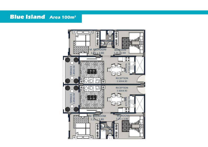 Blue island units | Blue Blue Resort El-Sokhna